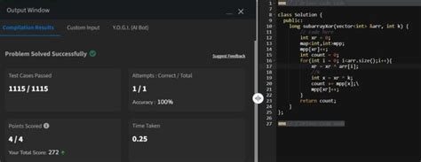 Dsa Xor Prefixxor Hashmap Problemsolving Gfg160 Codingchallenge