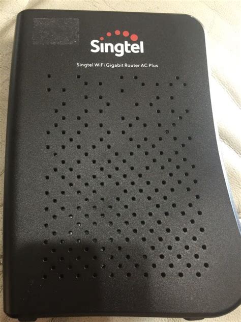 Singtel Wifi Gigabit Router Ac Plus Computers And Tech Parts And Accessories Networking On Carousell