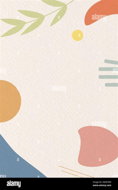 Abstract Botanical Pattern Background Vector Stock Vector Image And Art