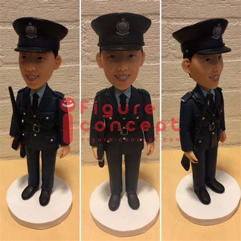警察公仔｜警察公仔訂造｜警察出班畢業禮物｜警察榮休禮物 Figure Concept