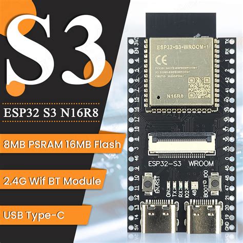 Jual Best Esp32 S3 N16r8 Cam Development Board 2 4g Wifi Bt Camera