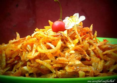 Resep Stik Pisang Krispi Pedas Manis Oleh Iifazzaahy Cookpad