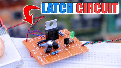 Latch Circuit Simple On And Off Sensor