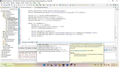 How To Handle Selenium Window Using Webdriver Example Youtube