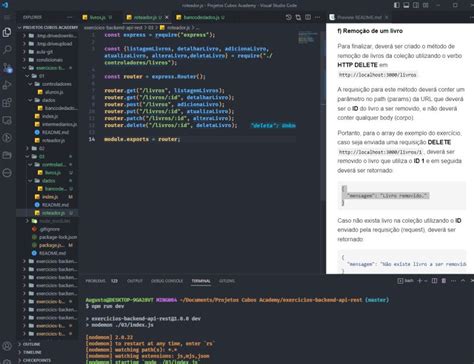 Aprendendo E Praticando Como Montar Uma Api Rest Com Nodejs E Express Na Cubos Academy
