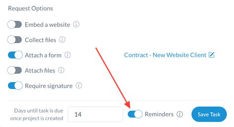Due Dates And Reminders In Project Templates Knowledge Base