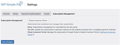 How To Set Up And Use The Stripe Customer Portal Wp Simple Pay