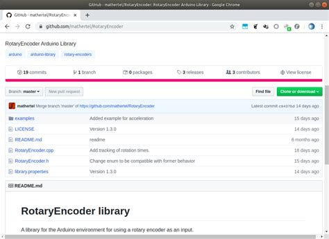 ロータリーエンコーダーをesp32で使う arduino qiita