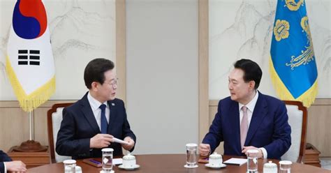 속보 이재명 윤 대통령에 채해병 특검 수용 가족 의혹 정리해 달라