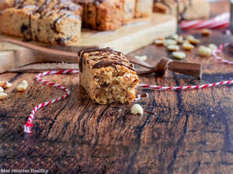 Barre de céréale aux cacahuètes et coco Mes recettes Healthy