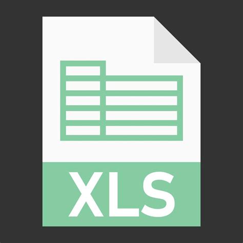 Modern Flat Design Of Xls File Icon For Web Vector Art At Vecteezy