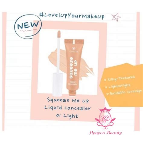 Jual Emina Squeeze Me Up Browcara Mascara Liquid Concealer Lip