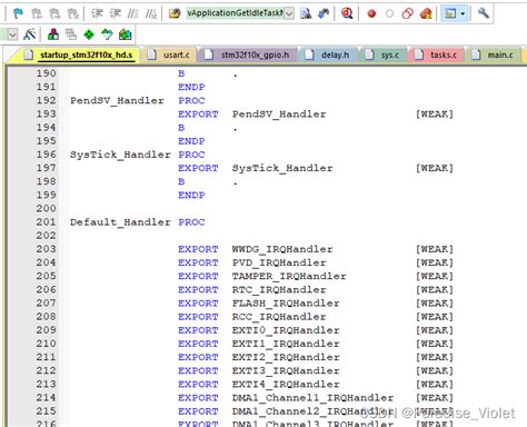 Freertos Cortex M 中断管理中断优先级数值越小优先级越高 Csdn博客
