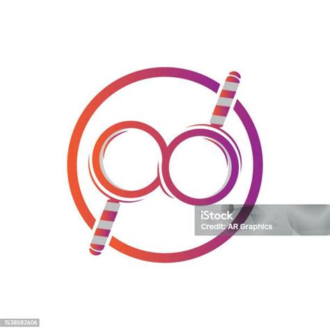 검색 로고 개체 돋보기 디자인 탐정 도구 벡터 템플릿 일러스트레이션 기호 개념에 대한 스톡 벡터 아트 및 기타 이미지 개념
