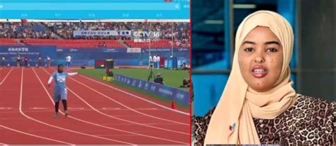 Slowest Ever Runner Nasra Abukar Speaks On Her Controversial Race In China Halqabsi News