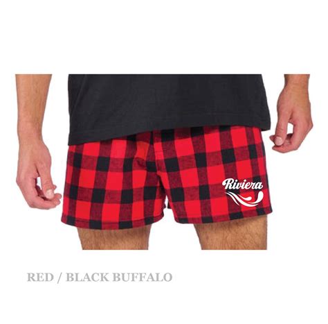 Mens Flannel Shorts Riviera Swim Club 2024