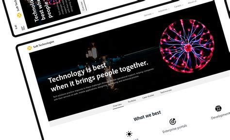 Tech Startup Website Responsive UX UI On Behance