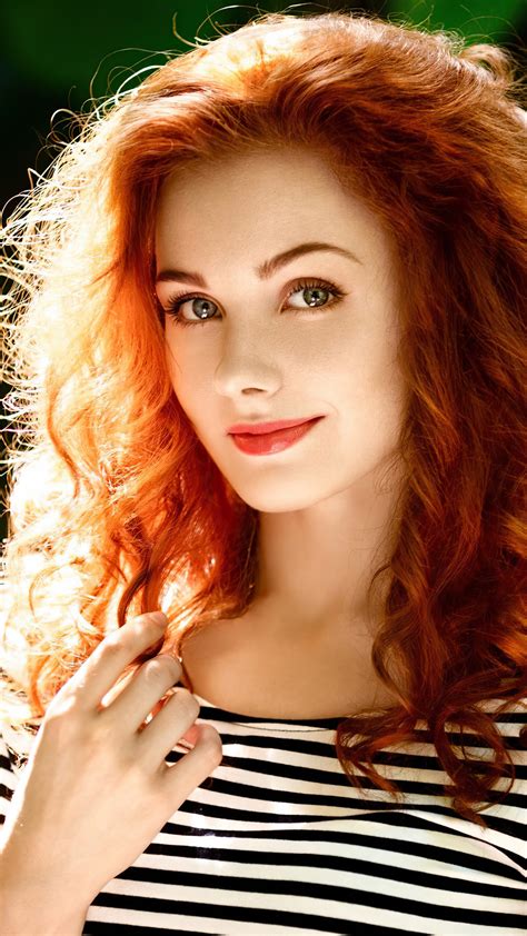 1080x1920 Girl Redhead Depth Of Field 4k Iphone 76s6 Plus Pixel Xl