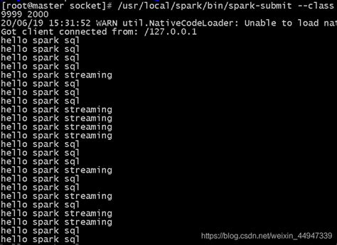 spark streaming基础案例实现 使用shell脚本在 data logfile目录不断产生新文件 编写spark