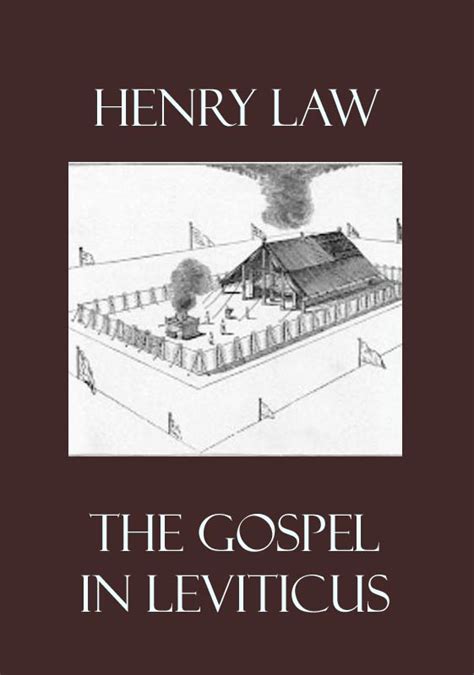 The Gospel In Leviticus EBook Monergism
