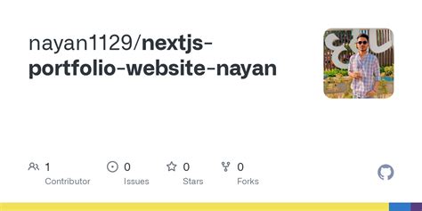Github Nayan1129nextjs Portfolio Website Nayan