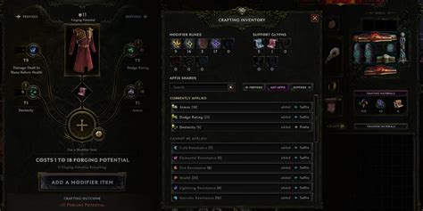 how to craft items in last epoch