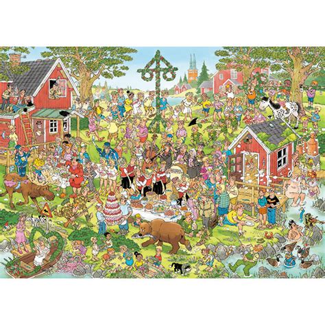 Buy Midsummer Festival Jvh 1000pcs Puzzle Jigsaw Jungle
