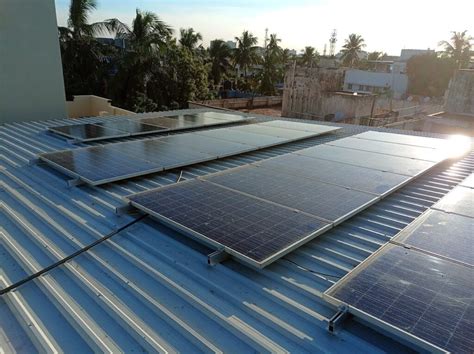 10kw Residential Solar On Gird System Choolaimedu Healthysun Energy