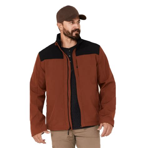 Powder River Outfitters® Mens Softshell Rust Jacket Prmo92rzy8 90