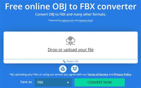 Obj 到 Fbx 3d模型转换 Obj 到 Fbx 转换器
