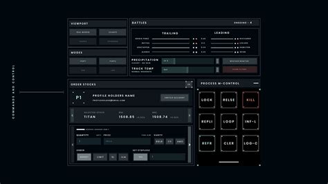 FUI Functional User Interfaces On Behance