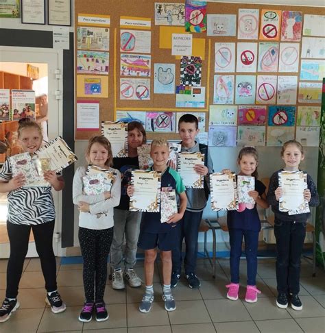 Szkolny Konkurs Plastyczny Bezpieczeństwo w szkole SP Nr z Oddziałami Integracyjnymi w