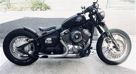 ドラッグスター400 フルカスタム エイジング加工 ボバースタイル 熱い販売 550