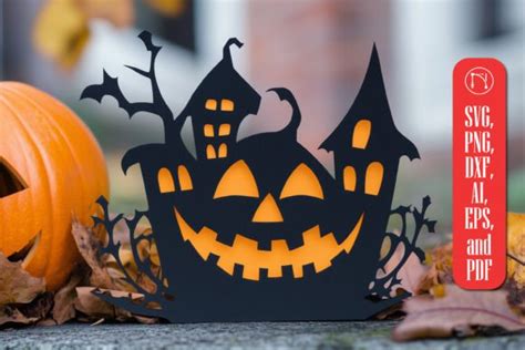 Laser Cut Halloween Svg Cut File Graphic By Ngised · Creative Fabrica