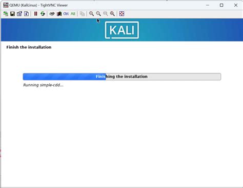 stuck here in qemu install in gns3 r kalilinux