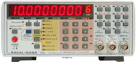 Rigpix Database Rf Measuring Gear Racal 1992