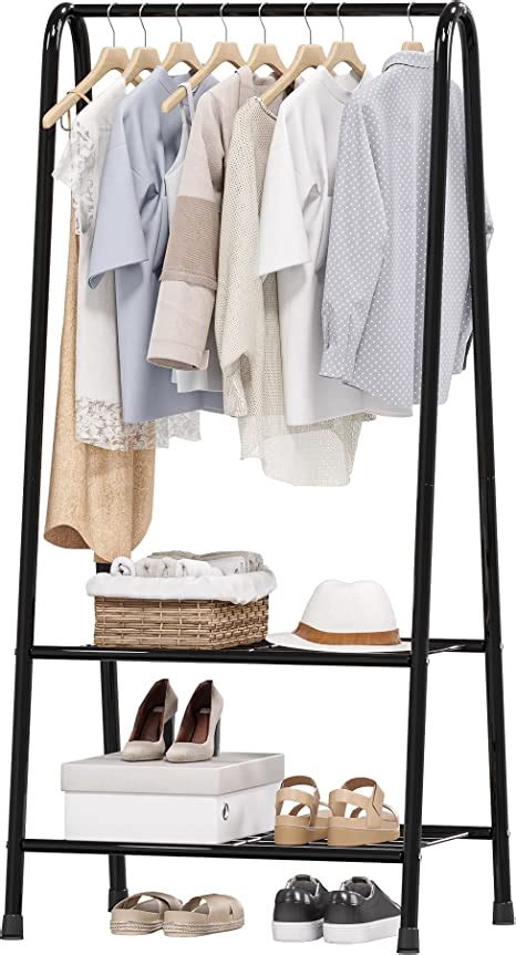 Amazon JOISCOPE Portable Metal Clothes Rack Heavy Duty Sturdy