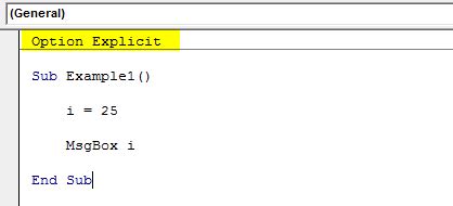 Vba Option Explicit How To Make Variable Declaration Mandatory