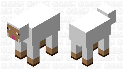 Cow Sheep Minecraft Mob Skin