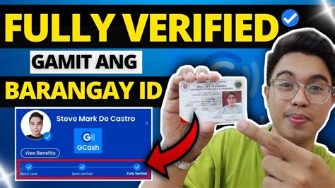 How To Verify Gcash Using Barangay Id Templates Sample Printables