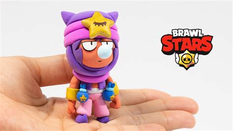 Making Brawl Stars Sandy⭐️ New Legendary Brawler Clay Art Youtube