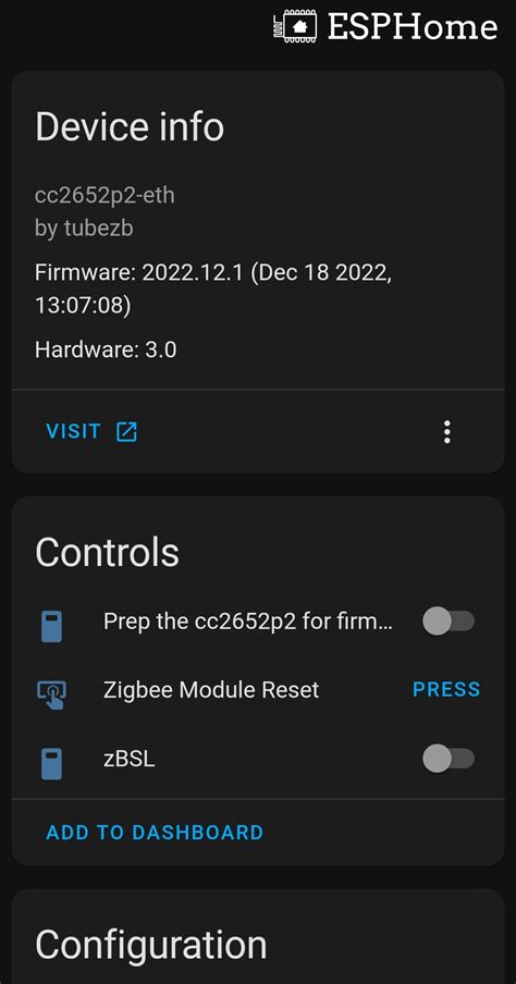 Tubes Zb Coordinators And Routers Was Zigbee Router On Steroids