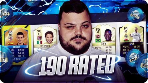 190 Fut Draft Challenge New Record Fifa 17 Youtube