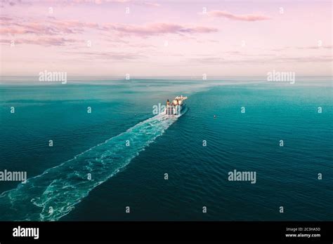 Aerial View Of Dublin Harbour Dublin Poolbeg And Grand Canal Docks