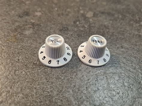 Fender Jazzmaster Tone And Volume Knobs 1960s Nos Reverb
