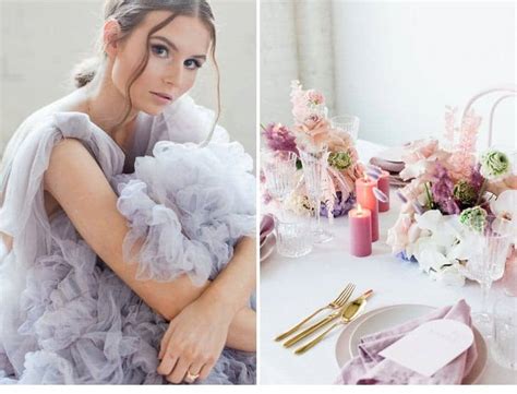 Enchanting Cotton Candy Bridal Inspiration Amber Muse