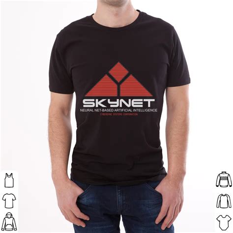 Awesome Skynet Neural Net Based Artificial Intelligence Shirt Hoodie