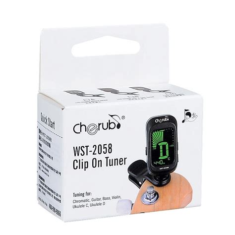 Cherub® WST-2058 String Instrument Guitar Tuner เครื่องตั้งสายกีตาร์ ...