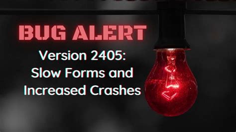 mike wolfe on linkedin bug alert version 2405 causing form