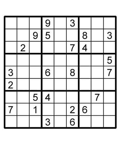 X Sudoku Printable Printable Word Searches